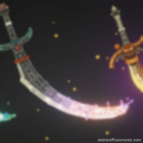 Pixel Art Assassin Blades Stable Diffusion Online