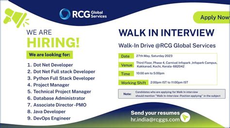 Jithesh Pk On Linkedin Infopark Walkininterview Kochi