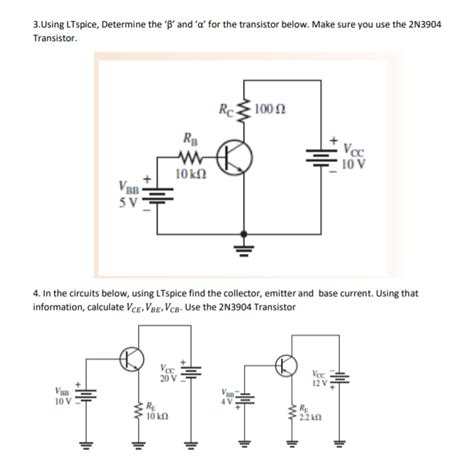 Solved Simulate This Circuit In LTspice Find The Value Of Chegg