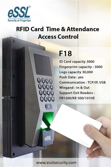 Essl F18 Id Biometric Fingerprint Attendance System At ₹ 20500 Piece Biometric Attendance