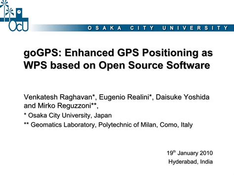 Pdf Gogps Enhanced Gps Positioning As Wps Based Gogps Enhanced Gps Positioning As Wps