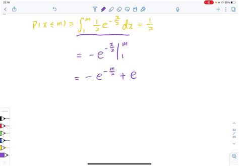 Solvedfind The Median Of The Random Variable X With The Probability