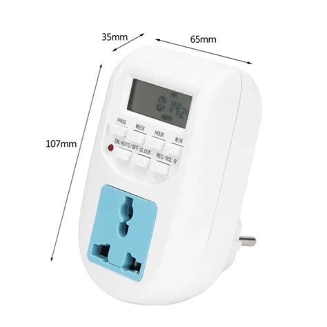 Jual Weekly Programmable Digital Timer Switch Socket Lcd Timer Electro Kab Bogor Thalaa