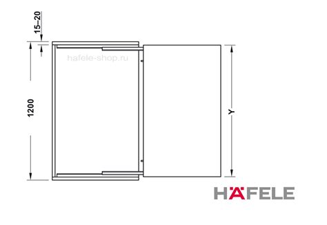 Комплект для выдвижной столешницы. Нагрузка 40 кг. Ширина корпуса 1200 мм.