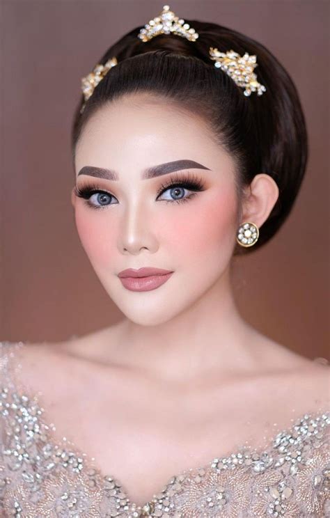 Pernikahan Tradisional Rias Wajah Pengantin Model Rambut Pengantin Referensi Makeup