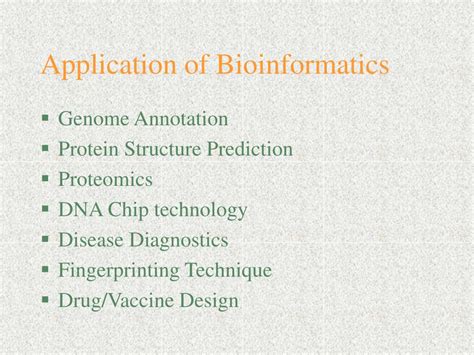 PPT Introduction And Importance Of Bioinformatics Application In Drug Vaccine Design G P S