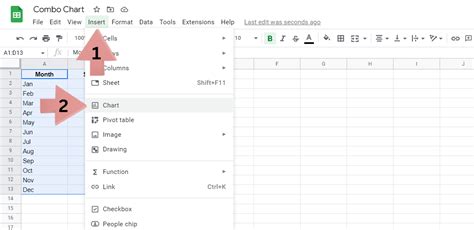 Google Sheets Combo Chart Easy Guide How To Video SSP