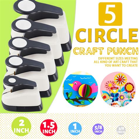 5 Circle Hole Punch Circle Paper Punch Circlepunches
