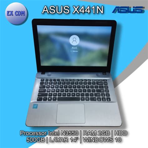 Jual Asus X441 X441n Second Normal Siap Pakai Kota Bogor Ex