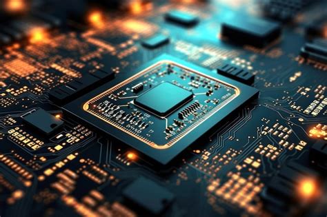 Premium Ai Image Motherboard Of A Computer Or Other Electronic