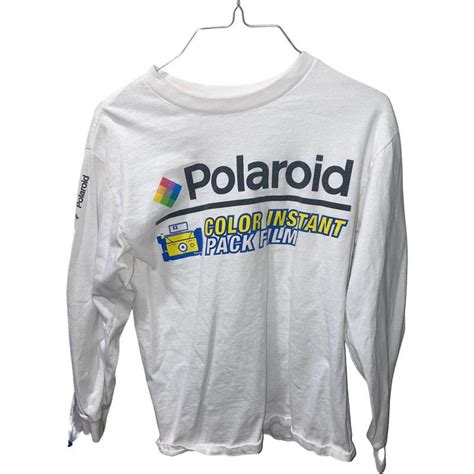 Polaroid Vintage Long Sleeve Size Small Made With Depop