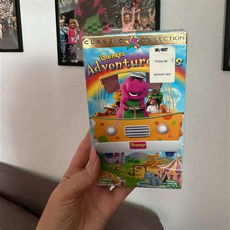 1997 Barneys Adventure Bus Classic Collection Vhs Depop
