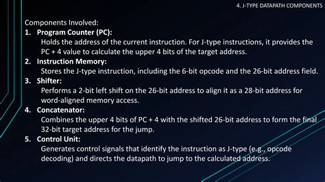 J Type Datapath Fo Single Cycle Execution Ppt Free Download