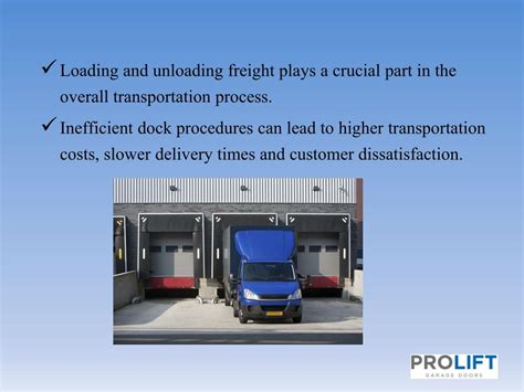 Ppt How To Improve Loading Dock Efficiency Powerpoint Presentation