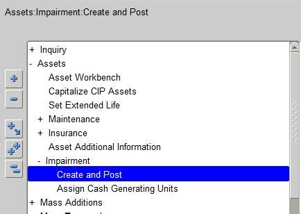 Asset Impairment Create And Post Webadi Excel Upload Oracle Mosc