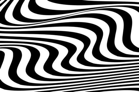 Premium Vector Abstract Psychedelic Optical Illusion Background