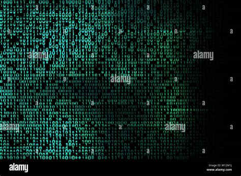Hacker Background Digital Binary Code Backdrop Illustration Stock Vector Image And Art Alamy