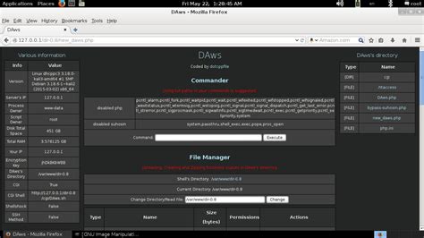 Github Dotcppfiledaws Advanced Web Shell