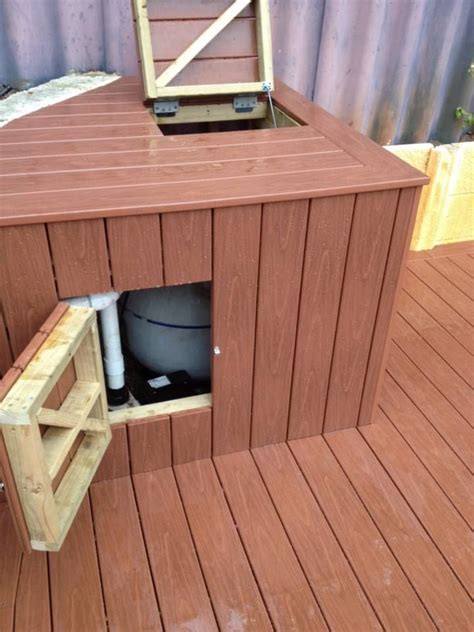 How To Hide Pool Pump And Filter Poolhj