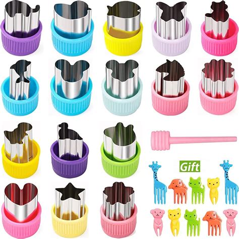 Way To Celebrate 110 Piece Fun Shapes Plastic Cookie Cutter Set Large