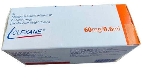 60mg Clexane Injection At 380 Box Clexane Enoxaparin Injection In Pune ID 2850805427097