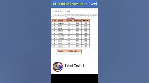 Advanced Xlookup Formula In Excel Excel Exceltips Exceltutorial