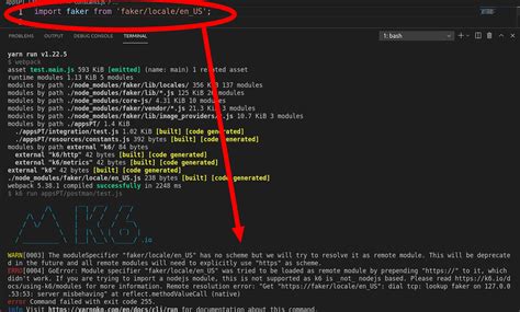 Faker In K6 By Bundling With Webpack Grafana K6 Grafana Labs