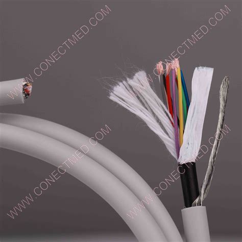 10 Wire Ecg Trunk Cable Compatible With Ge Medical 10 Lead Iec Grabber