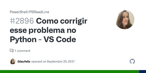 Como Corrigir Esse Problema No Python Vs Code · Issue 2896