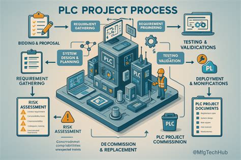 Plc Project Process Step By Step Lifecycle Testing And Risk Management