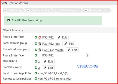 Manul Create A Route Based Vpn With Bgp