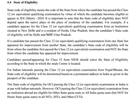 JEE Main Eligibility Criteria Age Education Qualification Appearing State CBSE