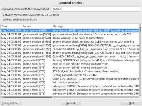 Sles 15 Sp4 Administration Guide Journalctl Query The Systemd Journal