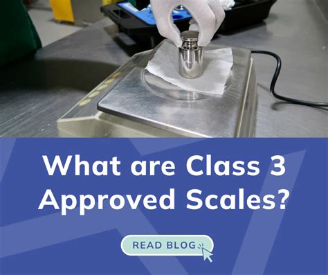 What Are Class 3 Trade Approved Scales Mws Weighing Solutions