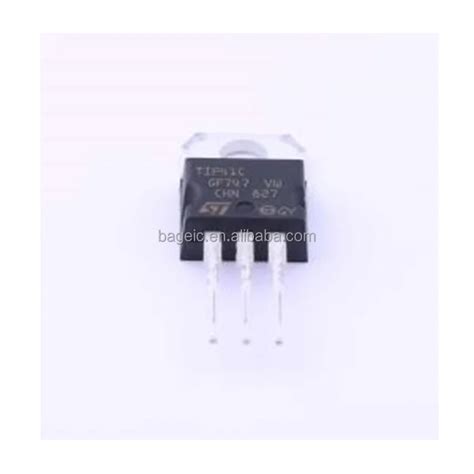 Tip41c To 220 100v 6a Npn Bjt Transistor Original Integrated Circuit Electronic Components With