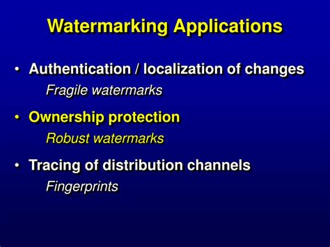 Ppt Robust Mesh Watermarking Powerpoint Presentation Free Download