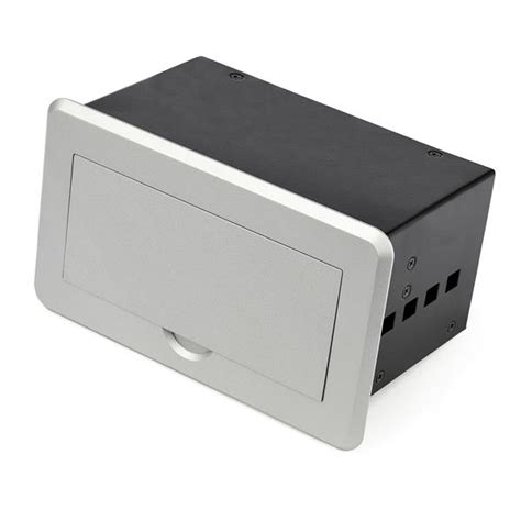 Conference Table Connectivity Box For A V 4K StarTech Com
