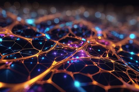 Premium Photo Abstract Network Background Tech Texture