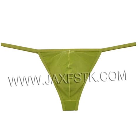 Smooth Ice Silk Stretch Elastic Sexy Male Thong Underwear Mens Thongs