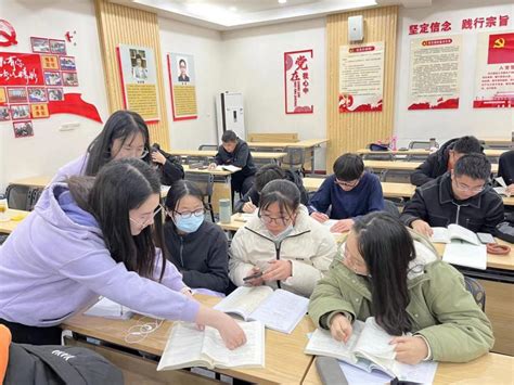 蓝色引擎学霸助教团师生党支部开展高数学习帮扶朋辈答疑解难活动 山东科技大学新闻网