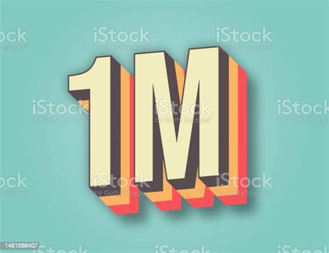 1000000 또는 1m 추종자 감사합니다 축하 카드 웹 소셜 미디어 개념입니다 Blogger는 많은 구독자를 기념합니다 스톡 일러스트레이션 1000000에 대한 스톡 벡터