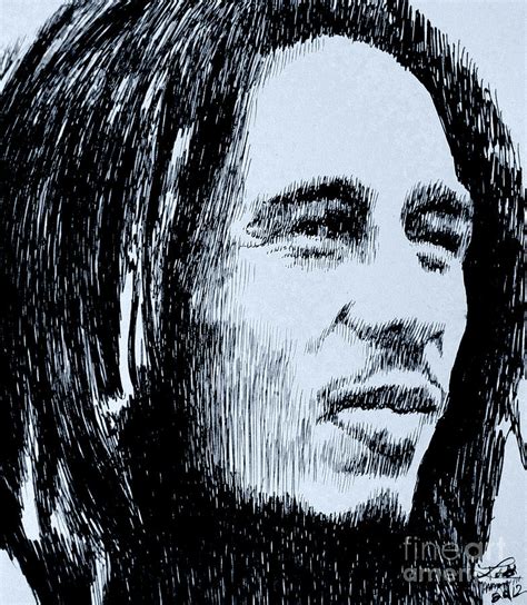 Rasta Man 2 Drawing By Robbi Musser Fine Art America