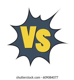Versus Letras Ou Vs Logotipo Sinal Vetor Stock Livre De Direitos
