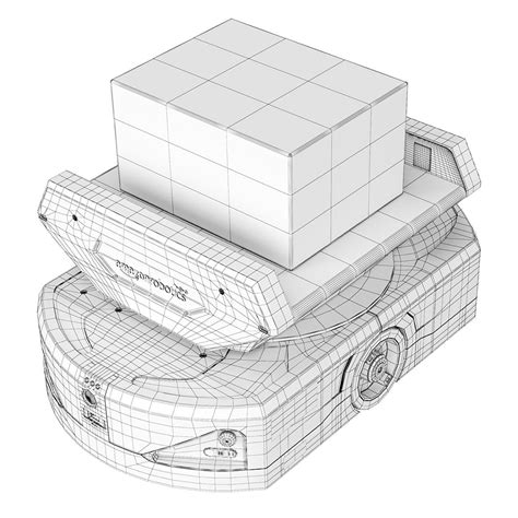 Robot Pegasus Agv 3d Model Cgtrader