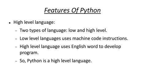 Introduction To Python Programming I Ppt