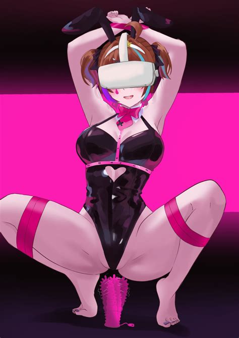 Rule 34 Ahe Gao Annie Princessu Brainwashing Bunnysuit Dildo Estebaneishon1 Female Human Human