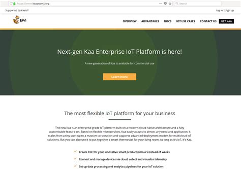 Kaa Enterprise Iot Platform Pricing Reviews Alternatives And Competitor In