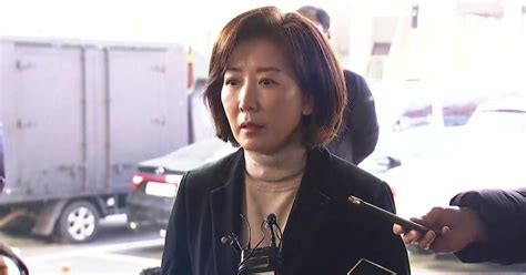 나경원 전당대회 불출마11시 중앙당사서 입장발표