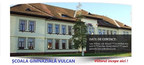 Misiunea Si Viziunea școlii Scoala Gimnaziala Vulcan