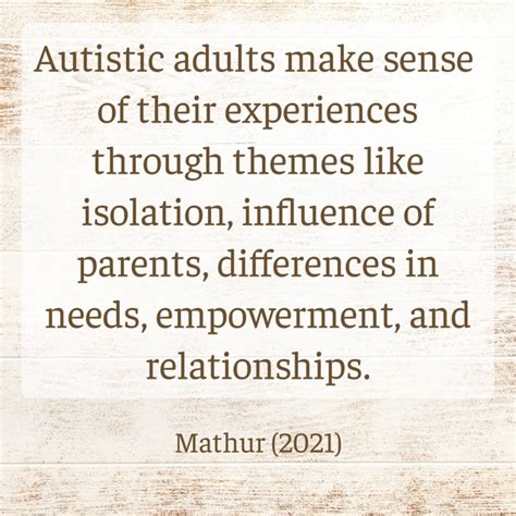 Autistic Adults Make Sense Of Their Experiences Through Quozio